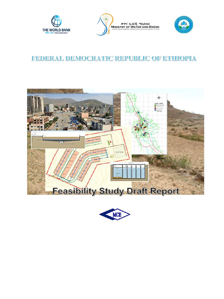 Tigray region Adigrat Sanitation master plan feasibility Report | PDF | Sewage Treatment ...