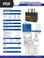 Enersys Battery Sizing Guide | PDF