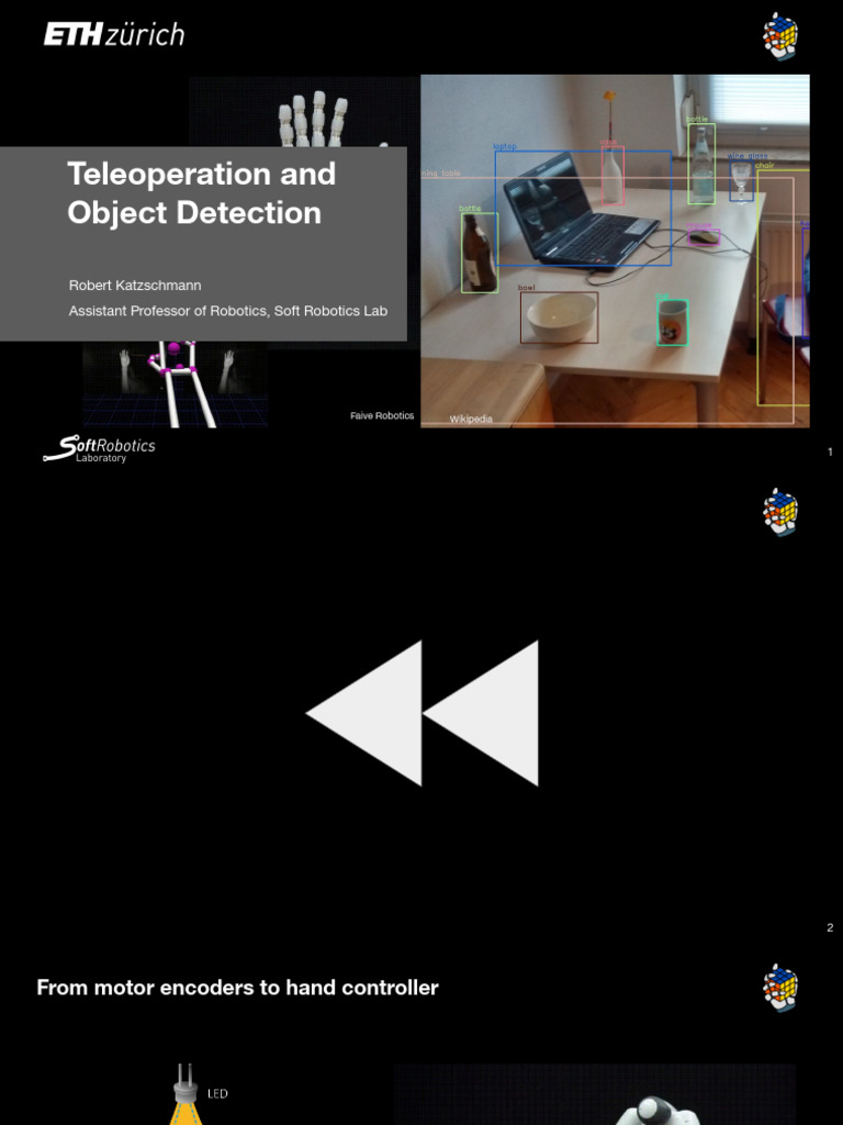 8 Slides Teleoperation and Object Detection | PDF | Deep Learning | Image Segmentation