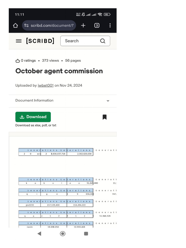 October Agent Commission | PDF