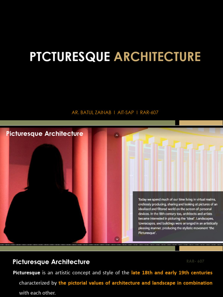 Understanding Picturesque Architecture | PDF | Landscape | The Arts