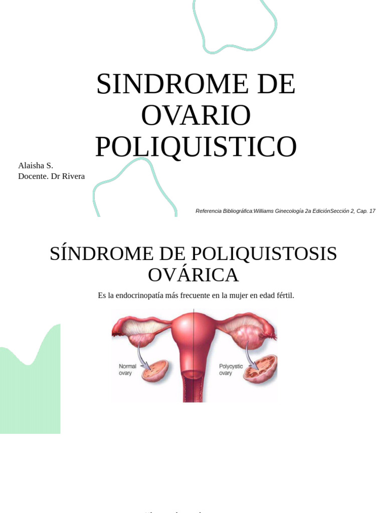 SOP, Alaisha. 3 | PDF | Síndrome metabólico | El embarazo