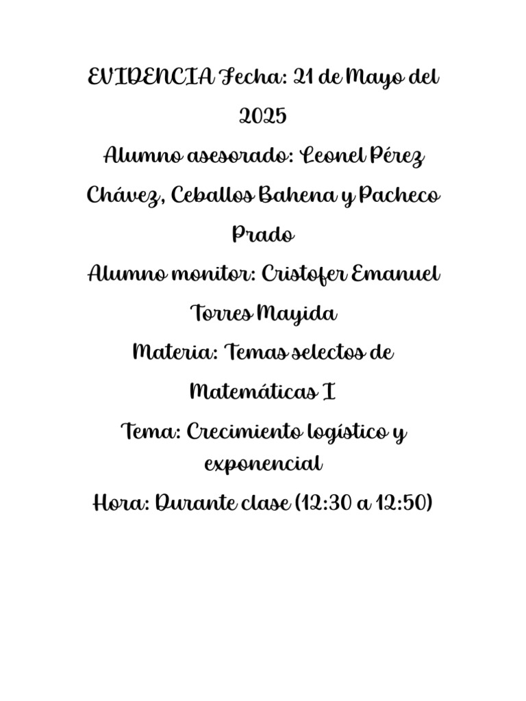 EVIDENCIA Cristofer Emanuel Torres Mayida BMTM4B 21 05 2025 | PDF