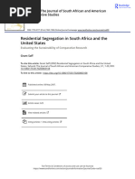 Impact of the Group Areas Act in SA | PDF | Apartheid | South Africa