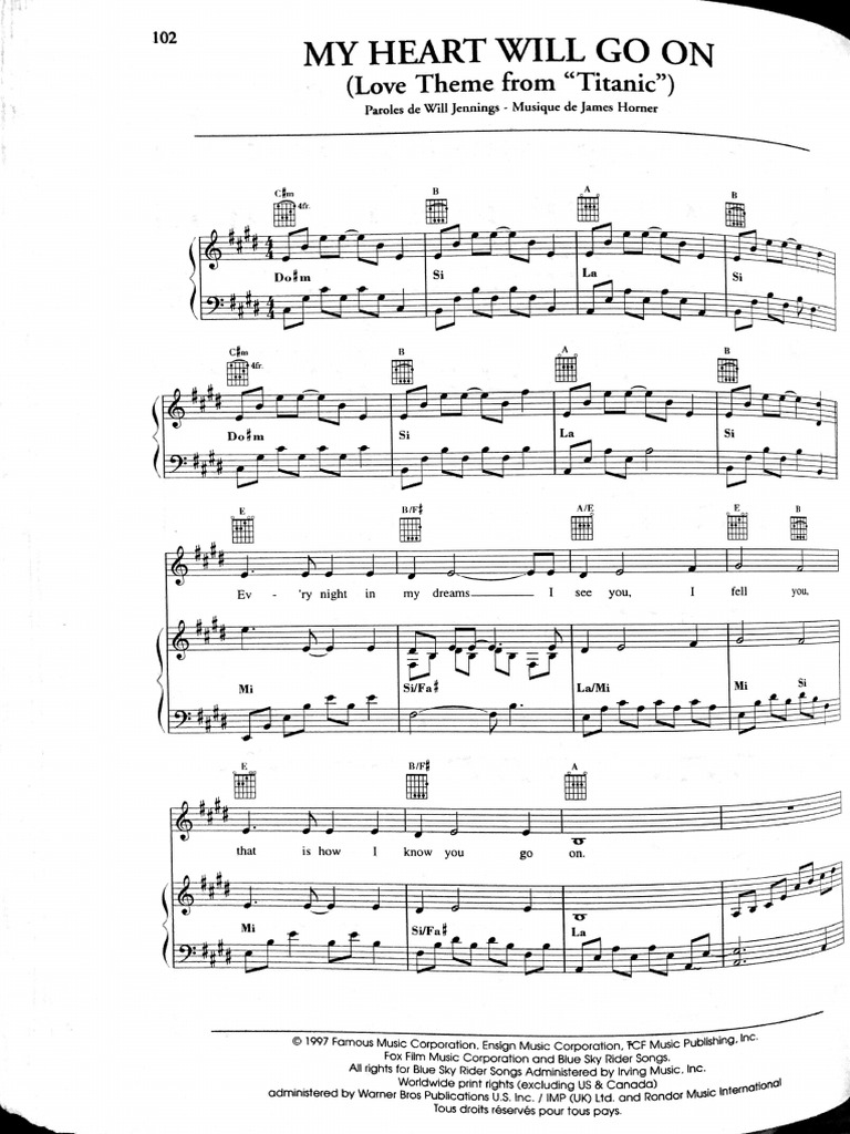 My Heart Will Go On | PDF