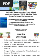 Understanding the TRIMs Agreement | PDF | General Agreement On Tariffs ...