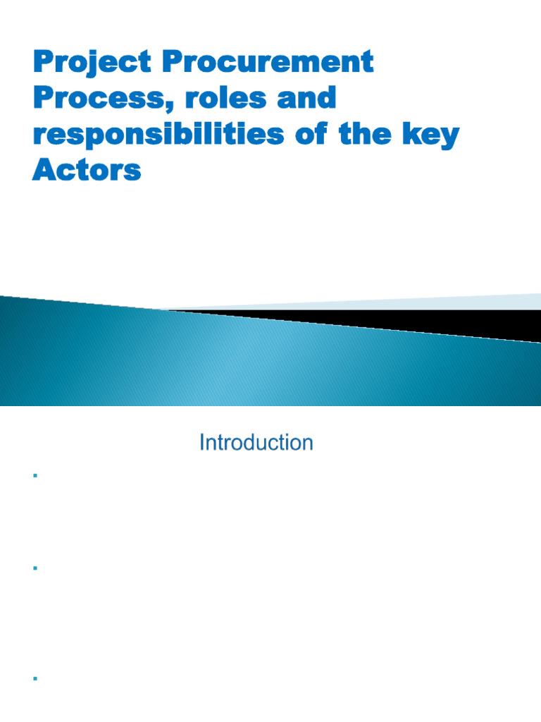 4 PPM WKD Project Procurement Process | PDF | Procurement | Government ...