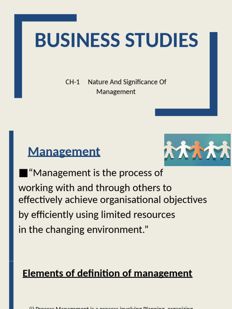 Business Studies PPT Ch-1 | PDF | Science | Experiment