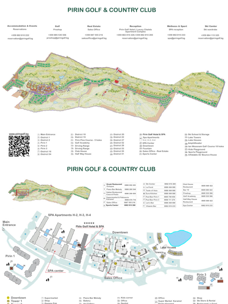 Pirin Golf Country Club Overview | PDF
