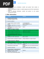 Manufacturer's Authorisation Form | PDF