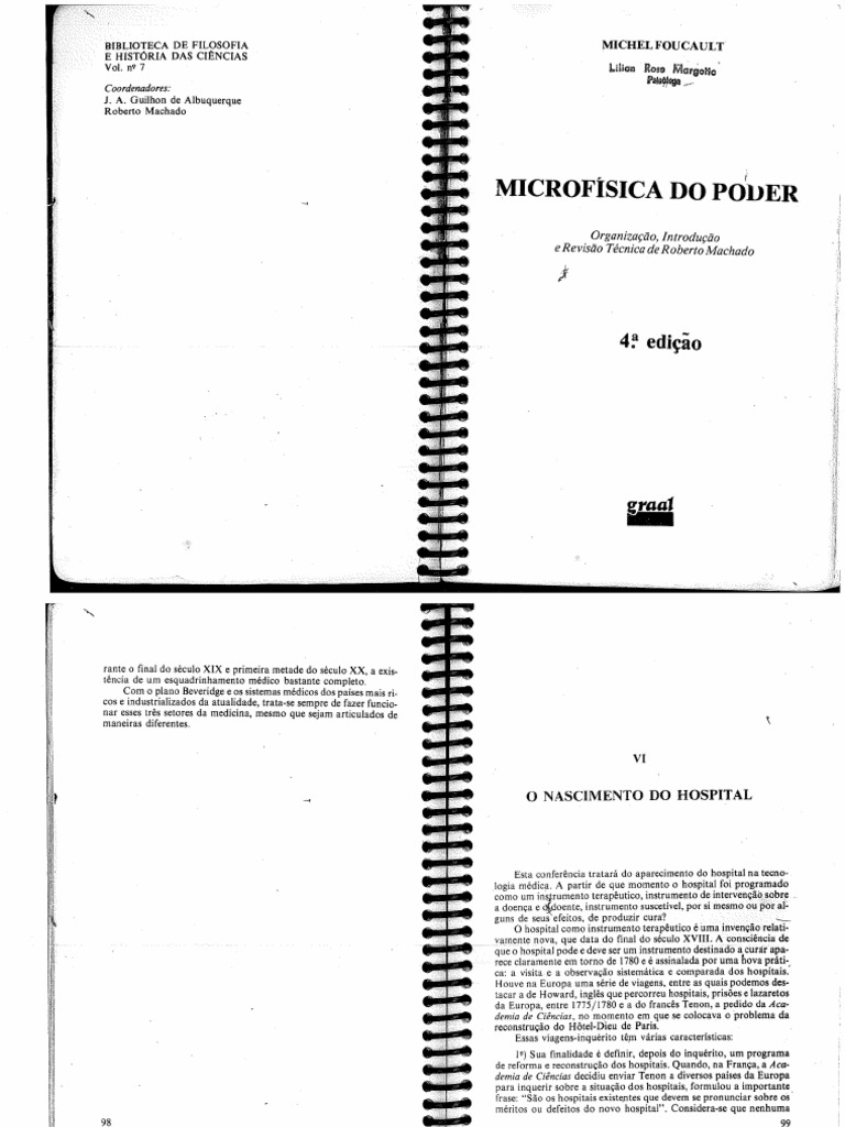 Texto 7 O Nascimento Do Hospital | PDF