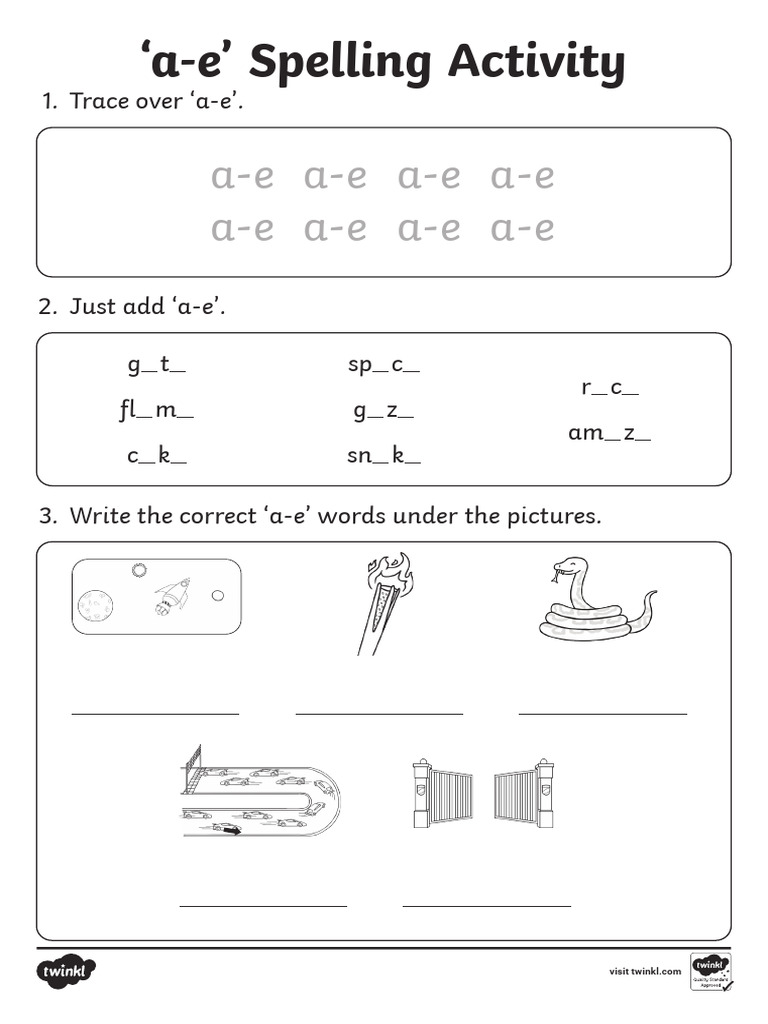 T L 9310a Phase 5 Spelling Activity Pack Black and White Ver 2 | PDF