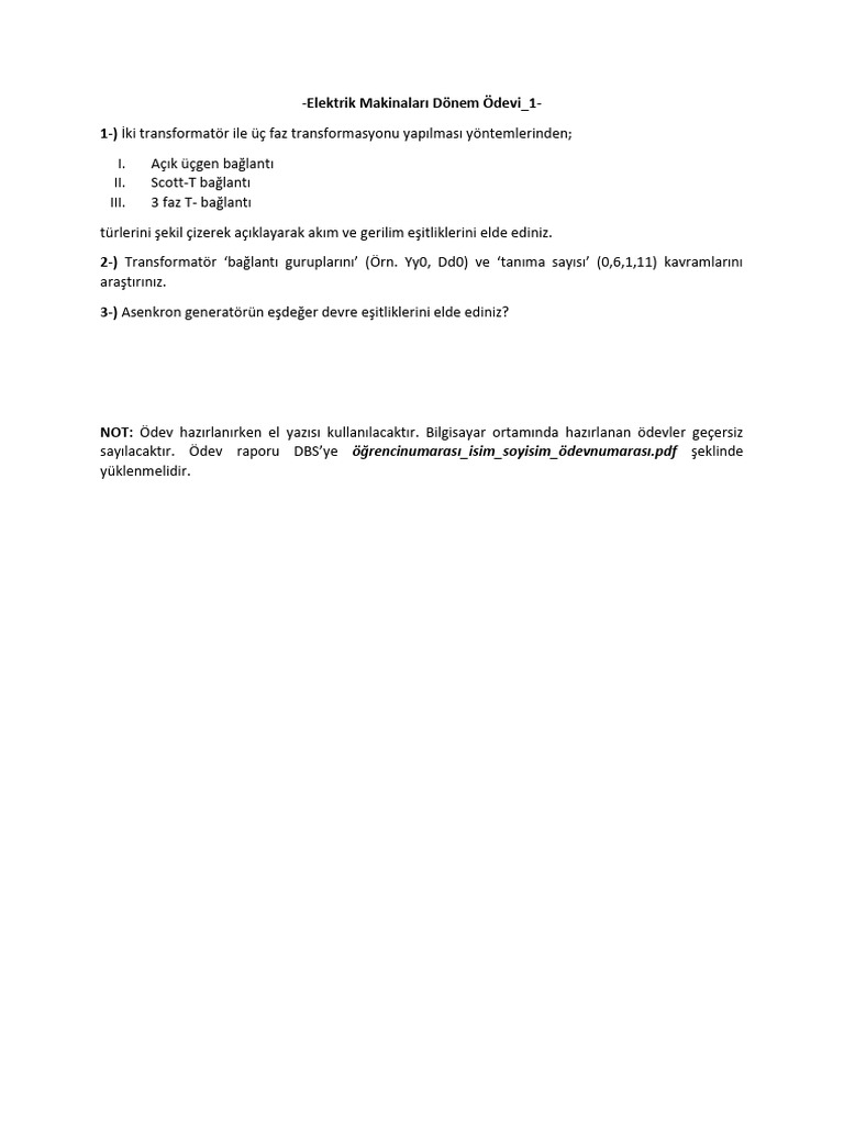 Dönem ödevi 1 Pdf