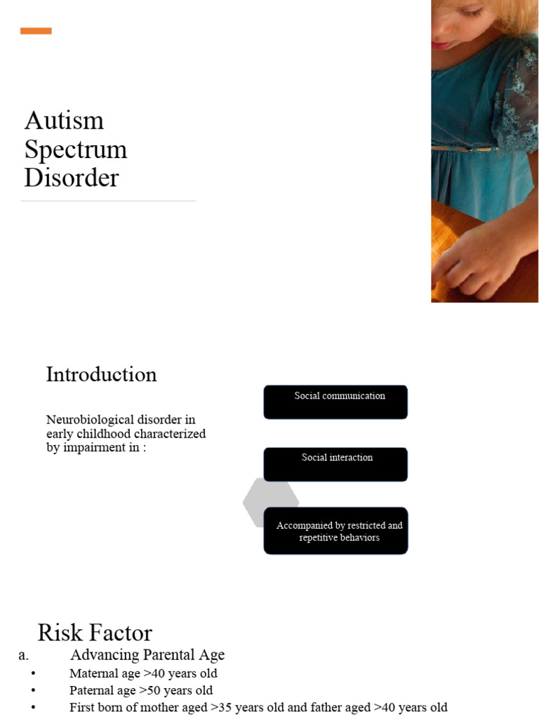 Autism Spectrum Disorder | PDF | Autism | Mental Disorder