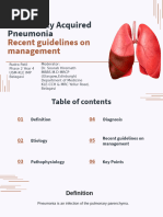 CAP Management Guidelines 2025 | PDF | Pneumonia | Medical Specialties