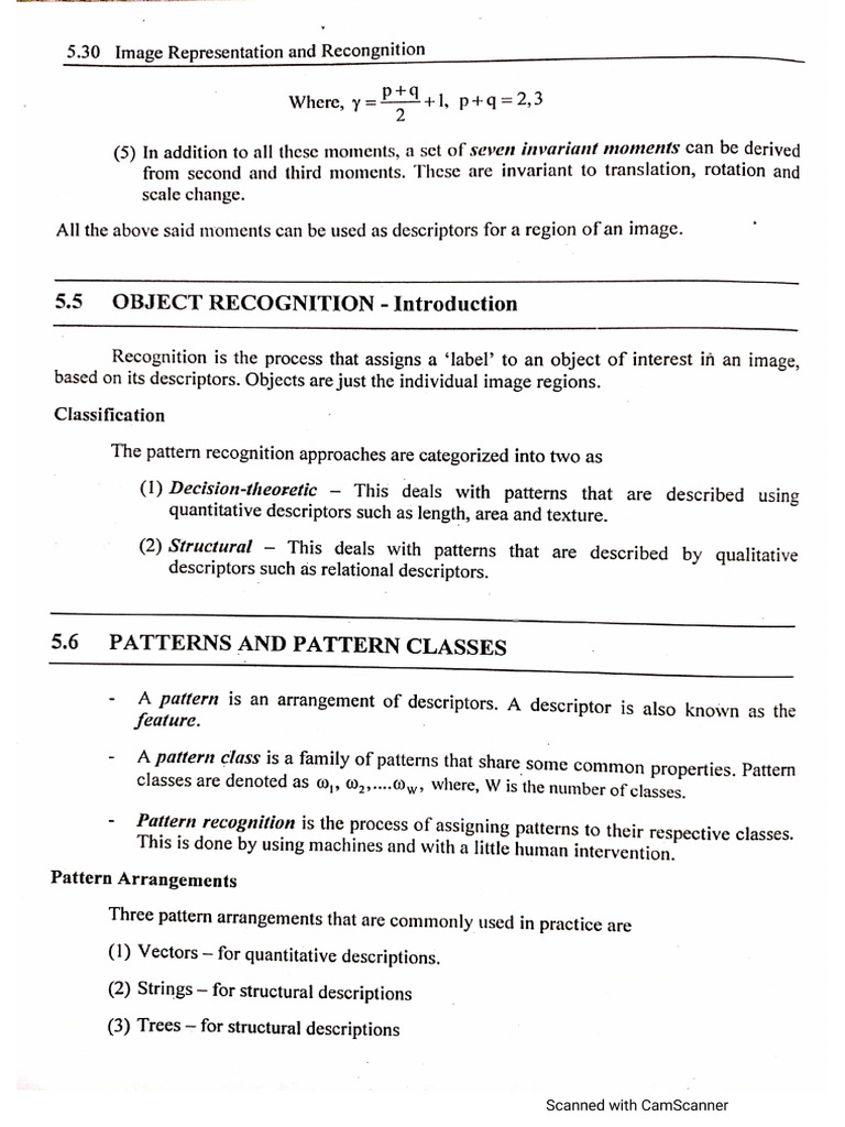 Object based Classification- recognition - Template matching | PDF