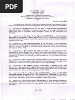 IAS Officers Posting in West Bengal 2025 | PDF | Government ...