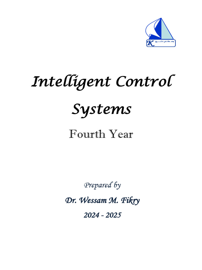 Intelligent Control Systems - Ch1 | PDF | Control Theory | Nonlinear System