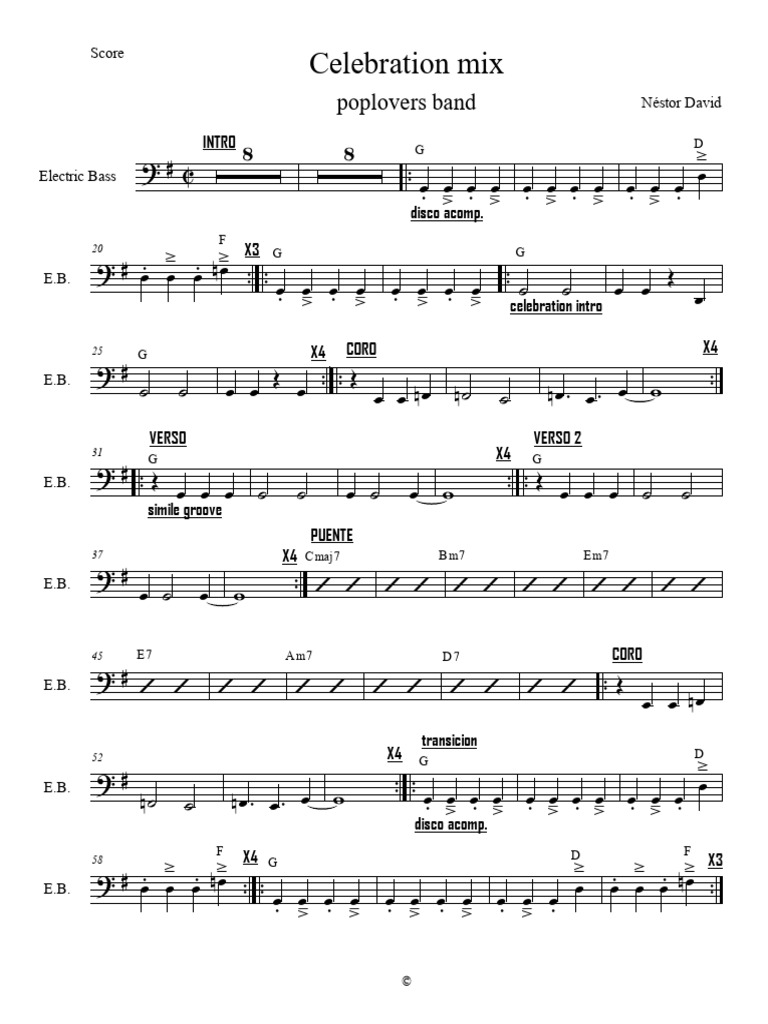 Celebration Mix | PDF