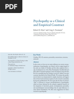 Hare Psychopathy Checklist Revised | PDF