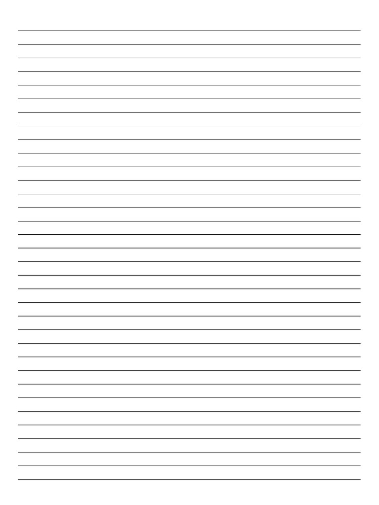 A4 Papir S Linijama | PDF