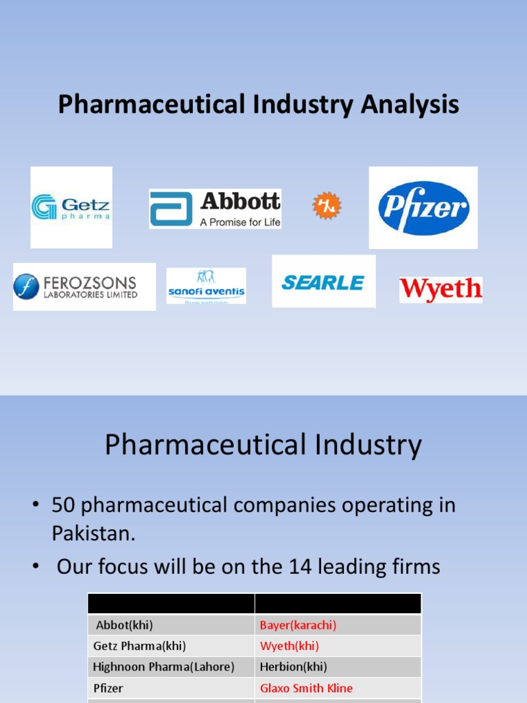 Pharmaceutical Industry Analysis | PDF