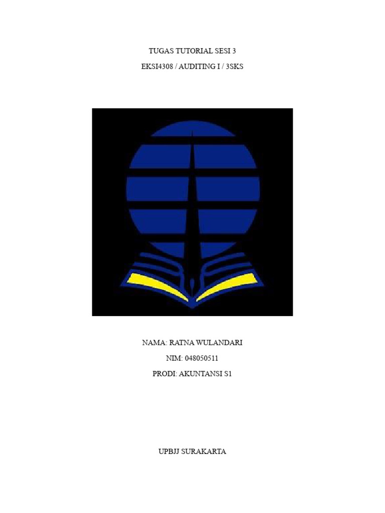 TT3 - Auditing 1 - Ratna Wulandari - 048050511 | PDF