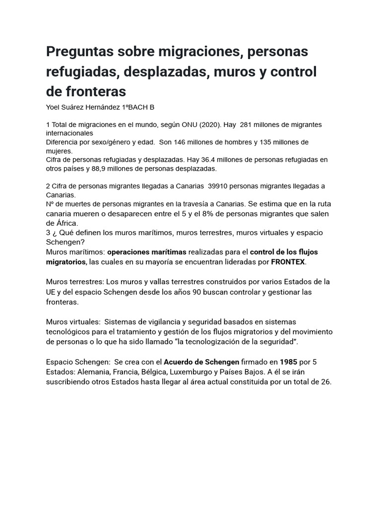 Preguntas Historia Yoel | PDF