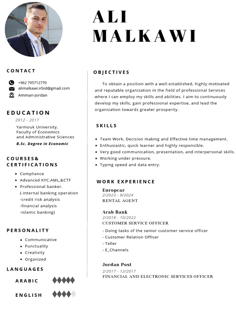 Malkawi CV - 20240926 - 175635 - 0000 | PDF