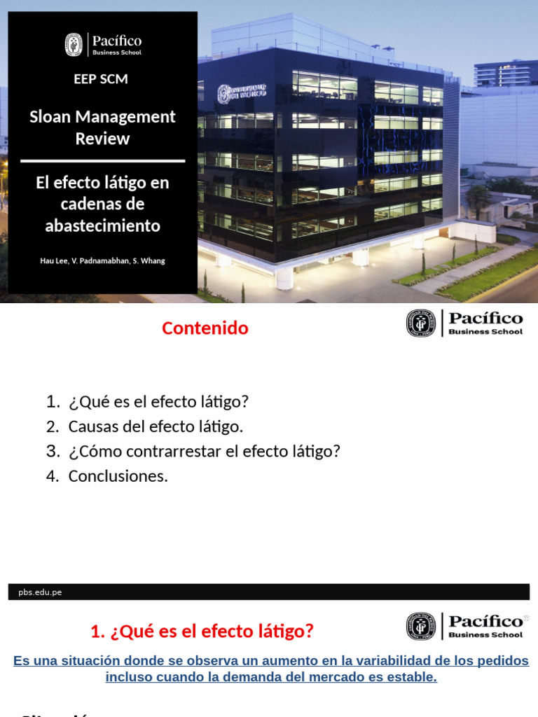 G4x Efecto Latigo - Hau Lee | PDF | Economias | Marketing