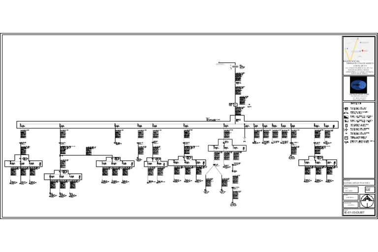 Ie-01-03 Diagrama Unifilar Tr-2 Fase 2 Mxnl01-Plano | PDF