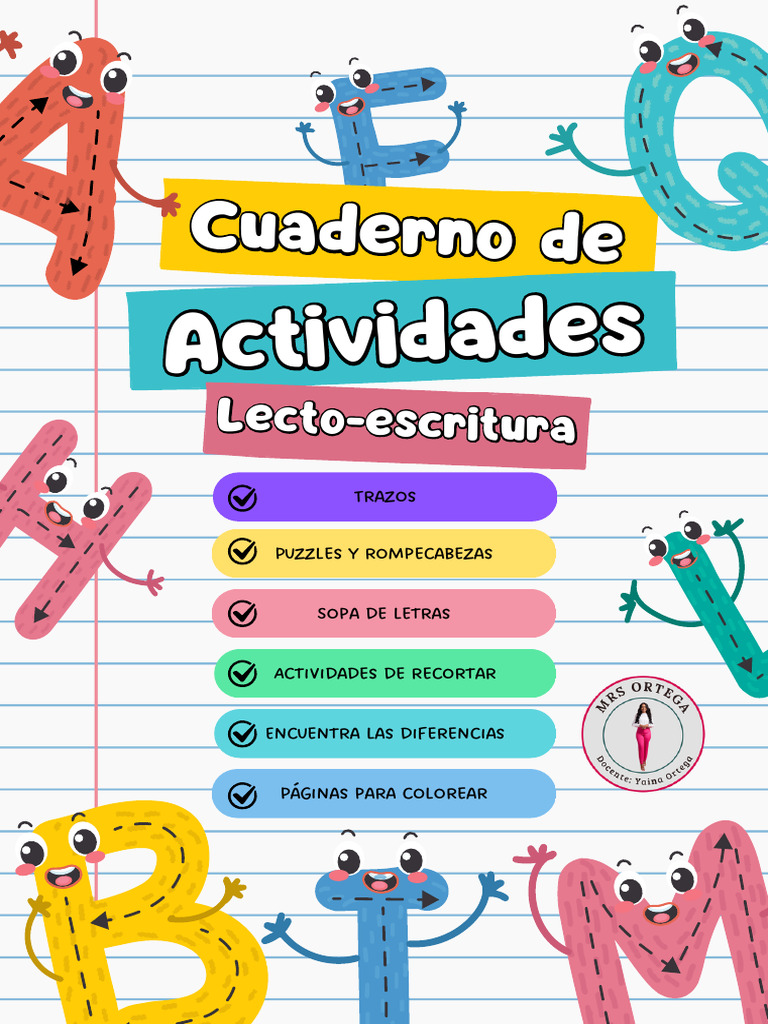Actividades de lectoescritura letra M | PDF