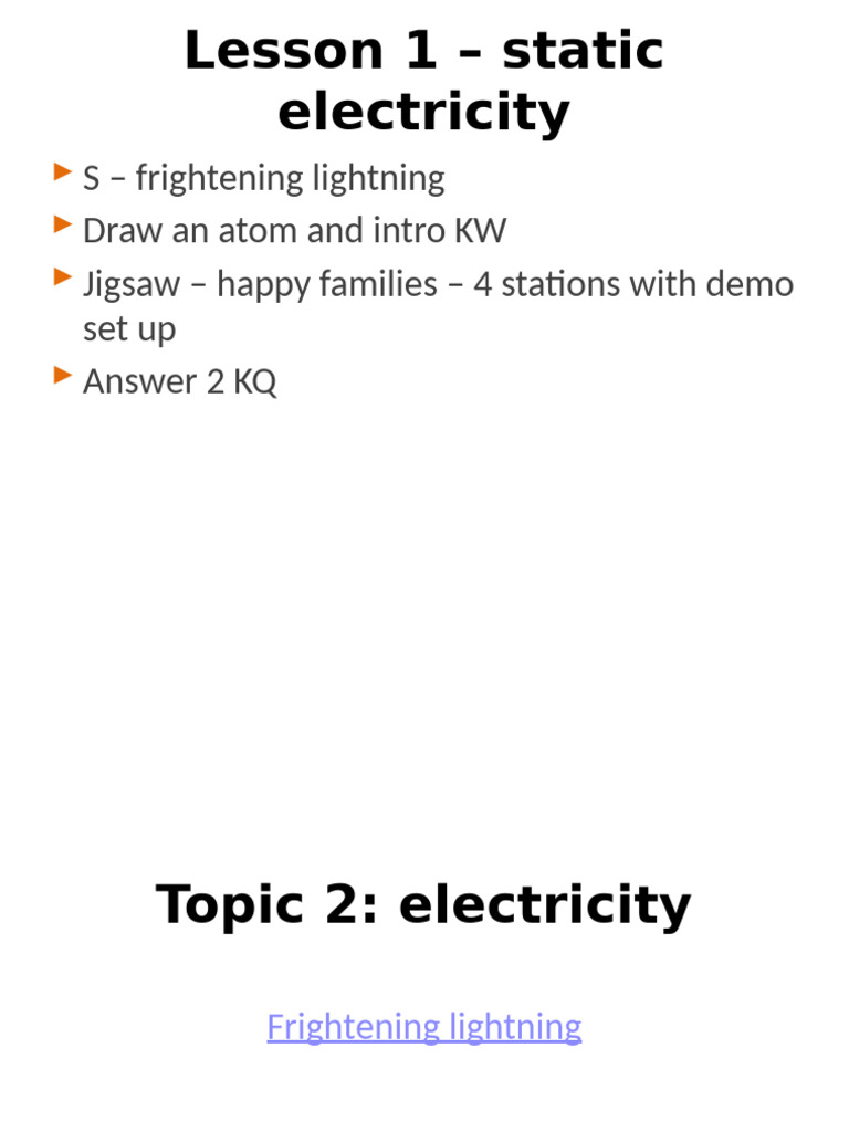 Electricity 9 - Static Electricity | PDF | Electricity | Insulator ...