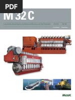 Brochure - MaK M 32 C | PDF | Engines | Pump