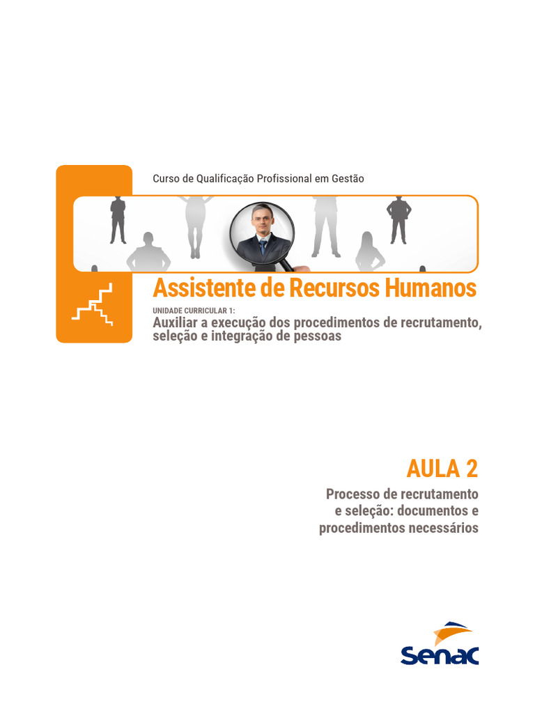 Arh Uc1 Aula2 | PDF | Gestão de recursos humanos | Recrutamento