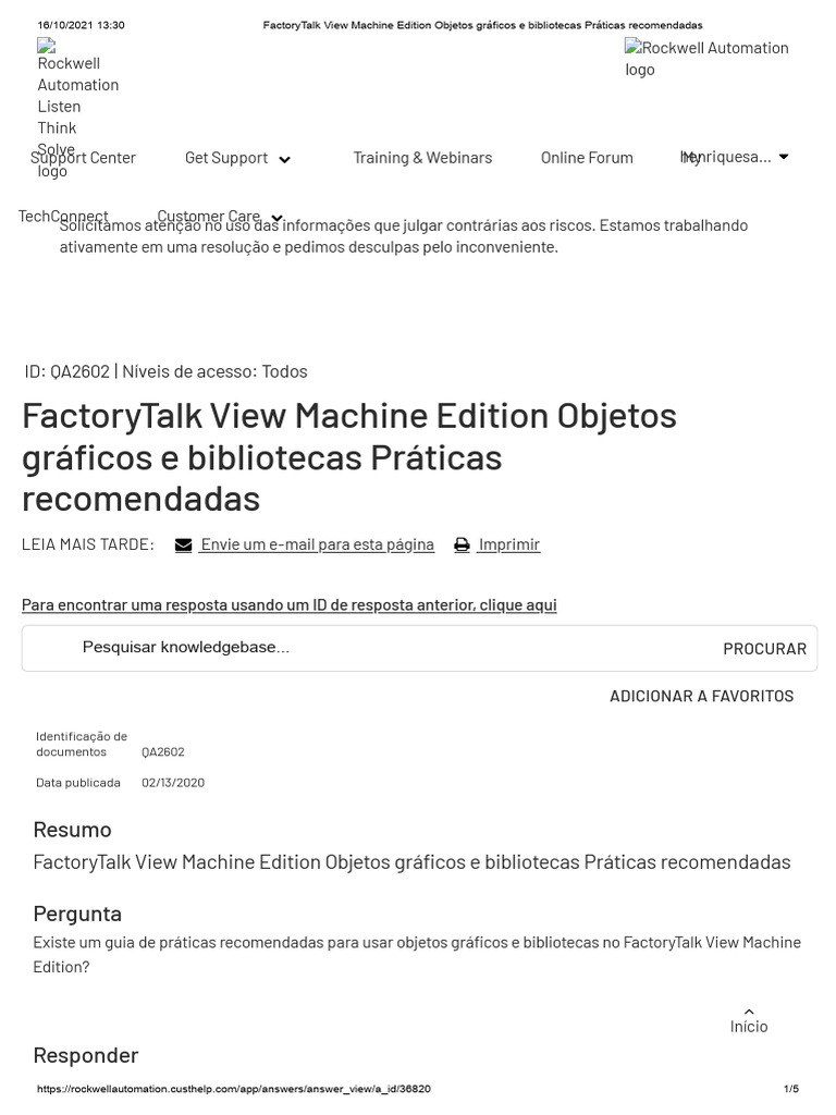 FactoryTalk View Machine Edition Graphic Objects and Libraries Best ...