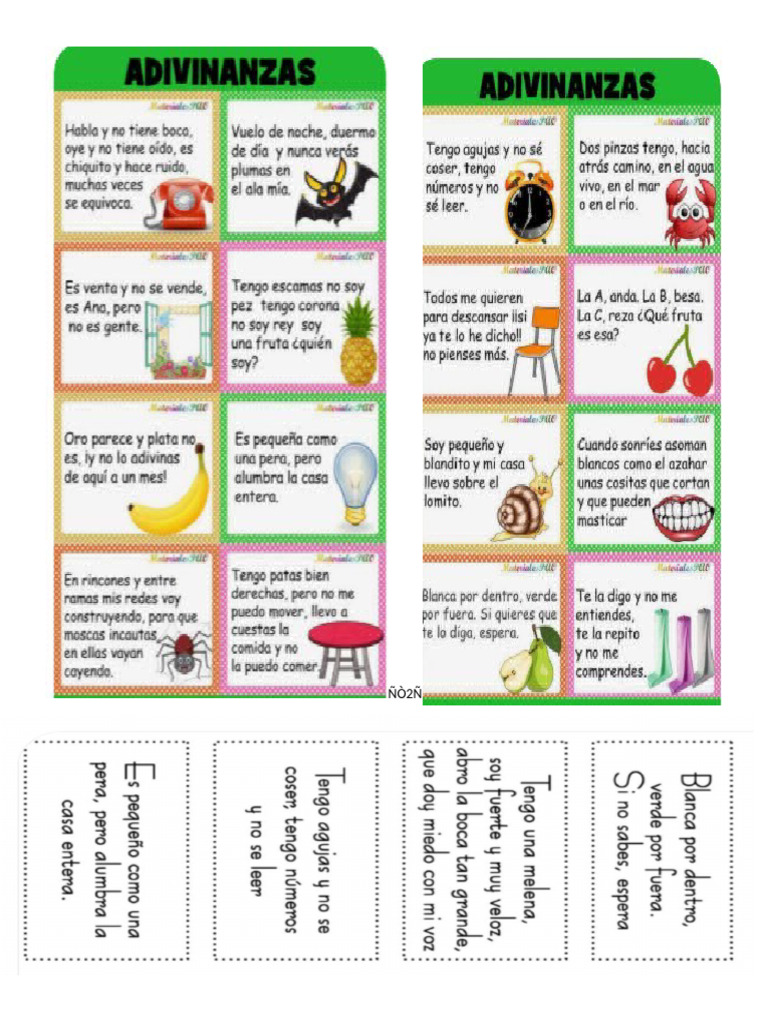 Vivienda Adivinanza | PDF