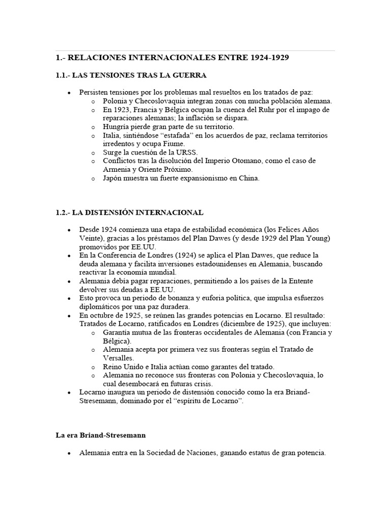 Historia | PDF | Alemania nazi | Liga de las Naciones