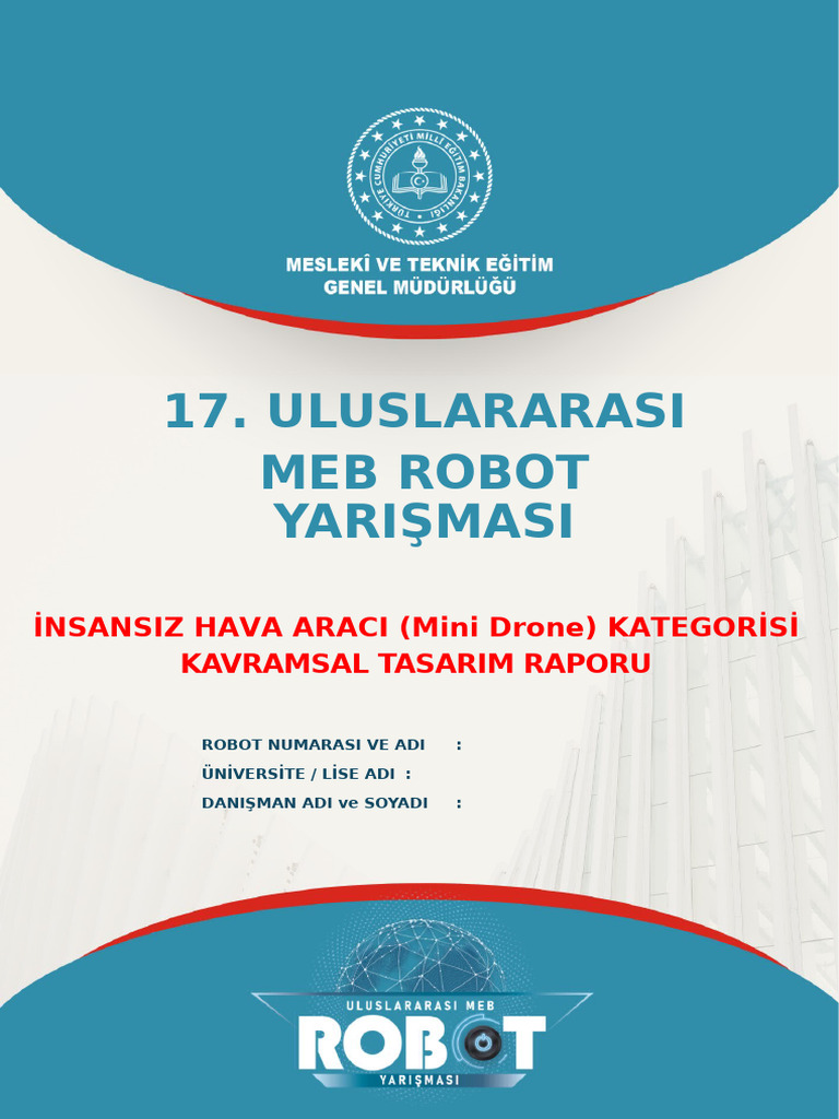 Iha Tasarim Raporu Sablonu | PDF