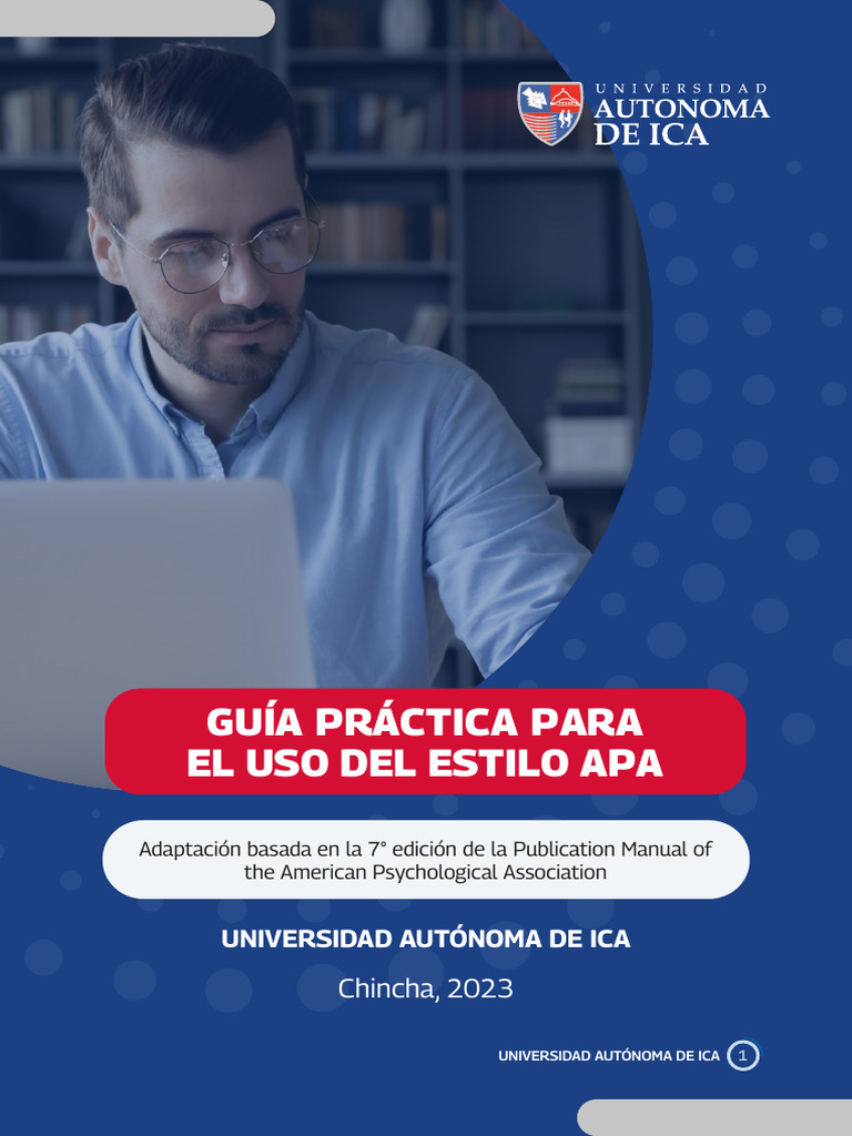 Manual Apa - Uai 2023 + | PDF | Estilo apa | Publicación