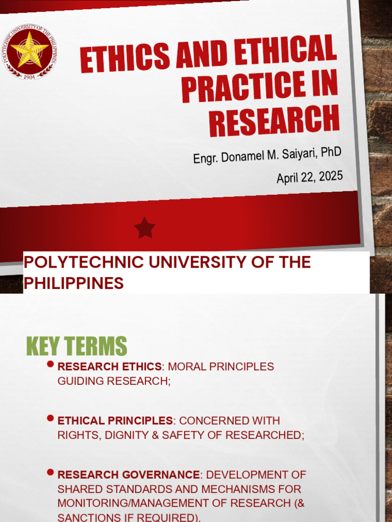 Research Ethics and Governance Guide | PDF | Consent | Data