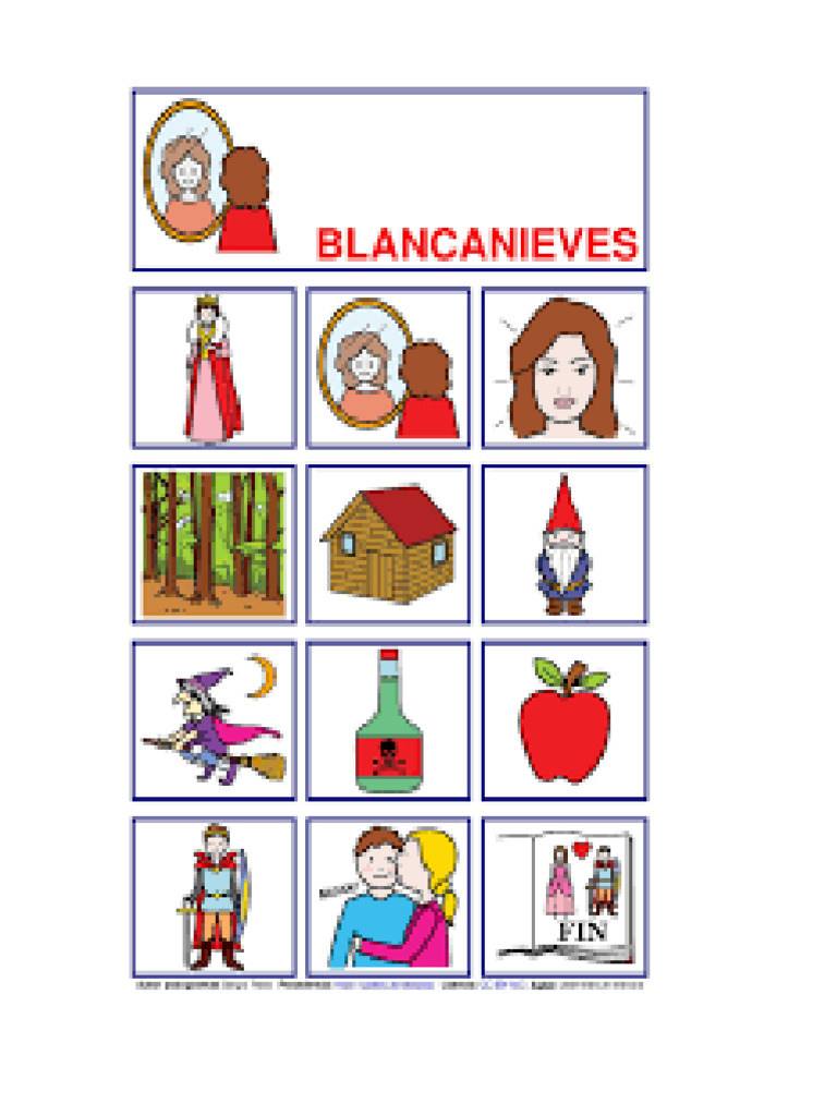 6 Cuentos Con Pictogramas | PDF