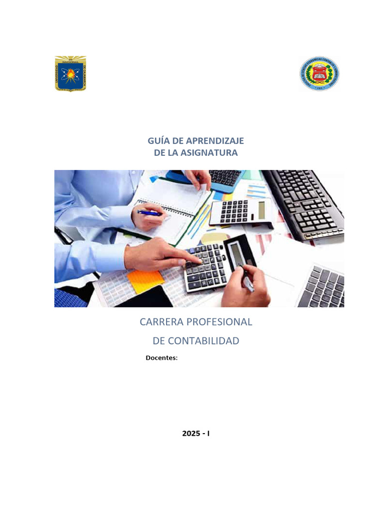 Guia Aprendizaje | PDF | Contabilidad | Maestros