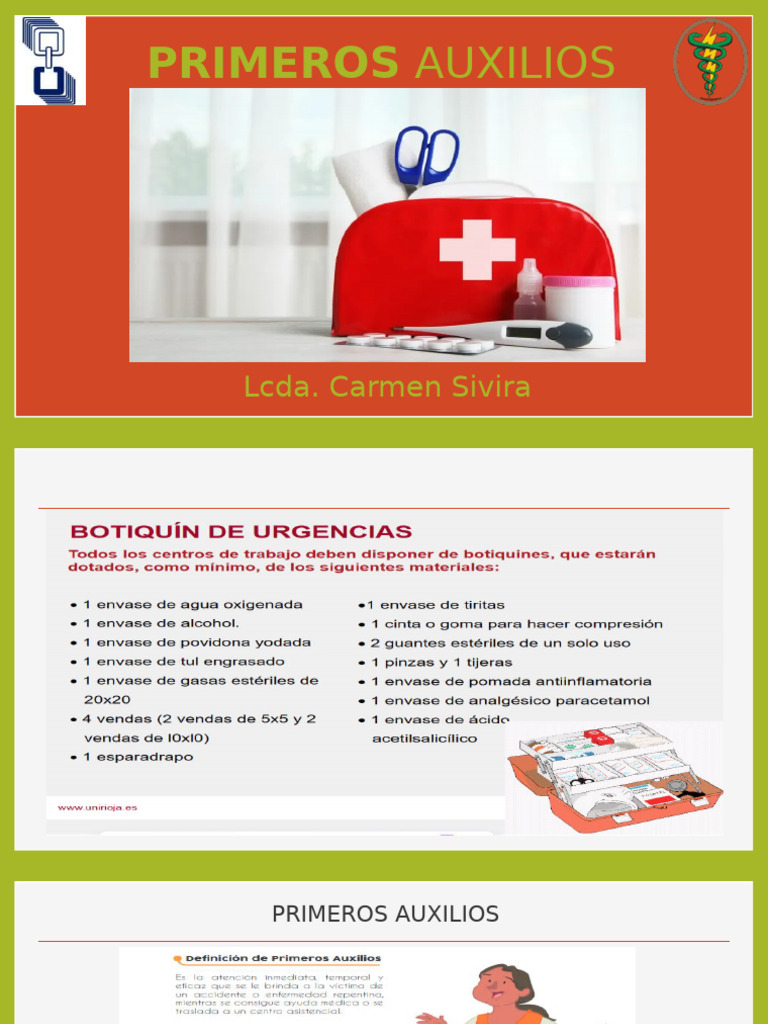 Primeros Auxilios Basicos | PDF