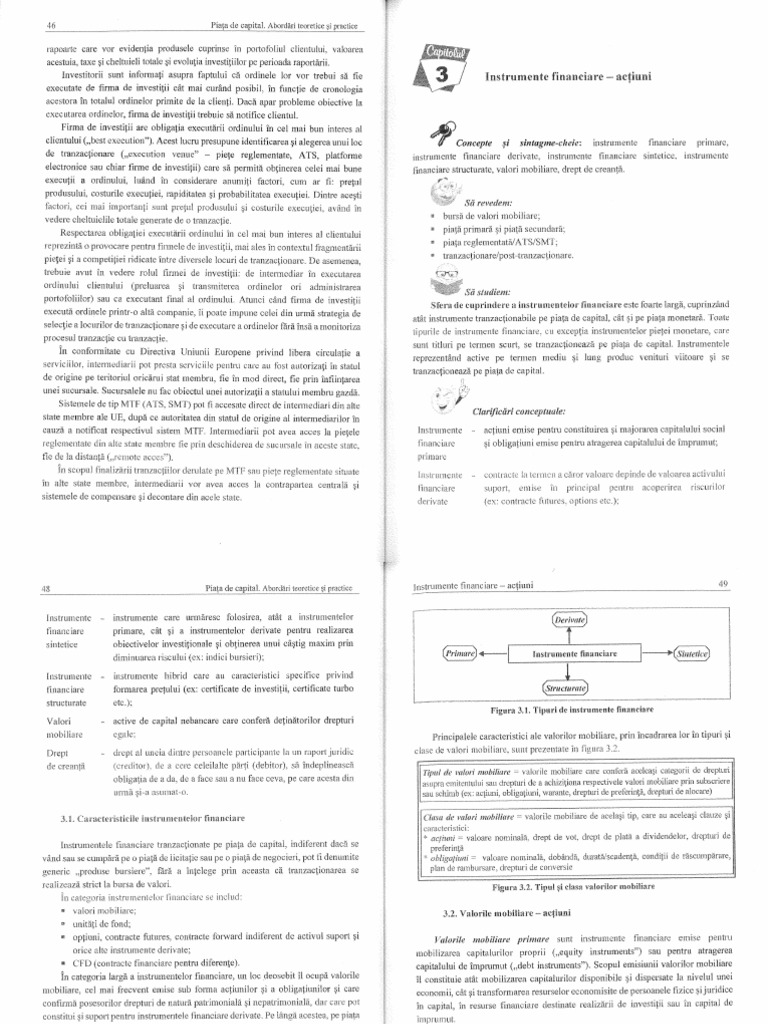 Anghelache, Obreja - Piata de Capital | PDF