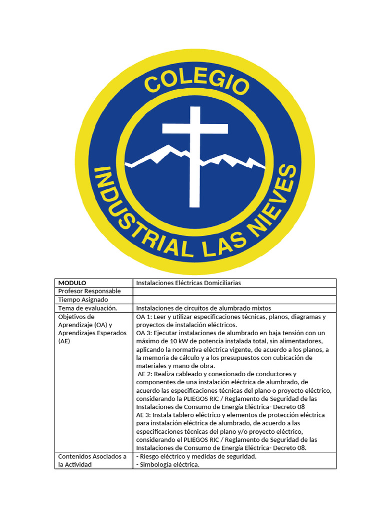 Examen Inst. Elec - Domic | PDF | Conductor electrico | Cableado eléctrico