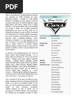Cars en Español | PDF