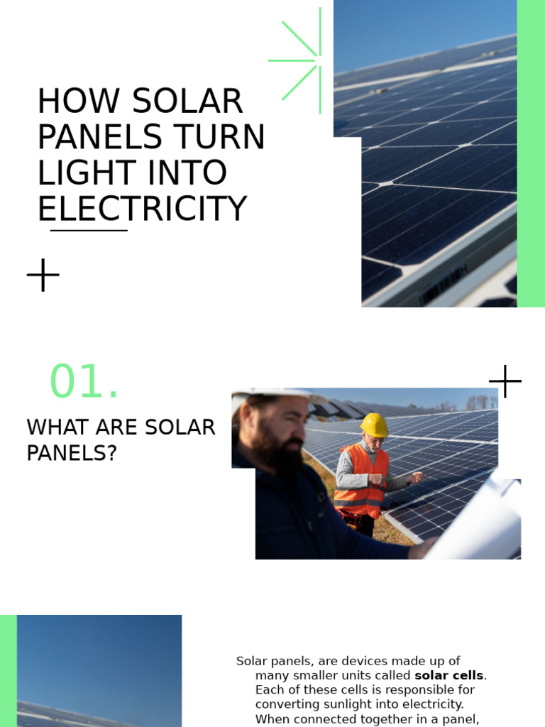 How Solar Panels Generate Electricity | PDF | Solar Cell | Photovoltaics