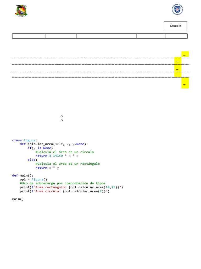 02 Segundo Parcial B 2 2024 Solucionario | PDF | Objeto (informática ...