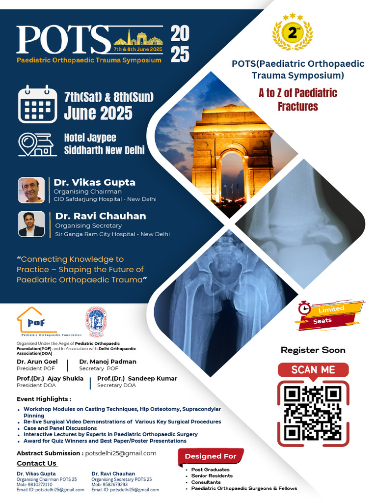 POTS 2025: Pediatric Trauma Symposium | PDF | Orthopedic Surgery ...